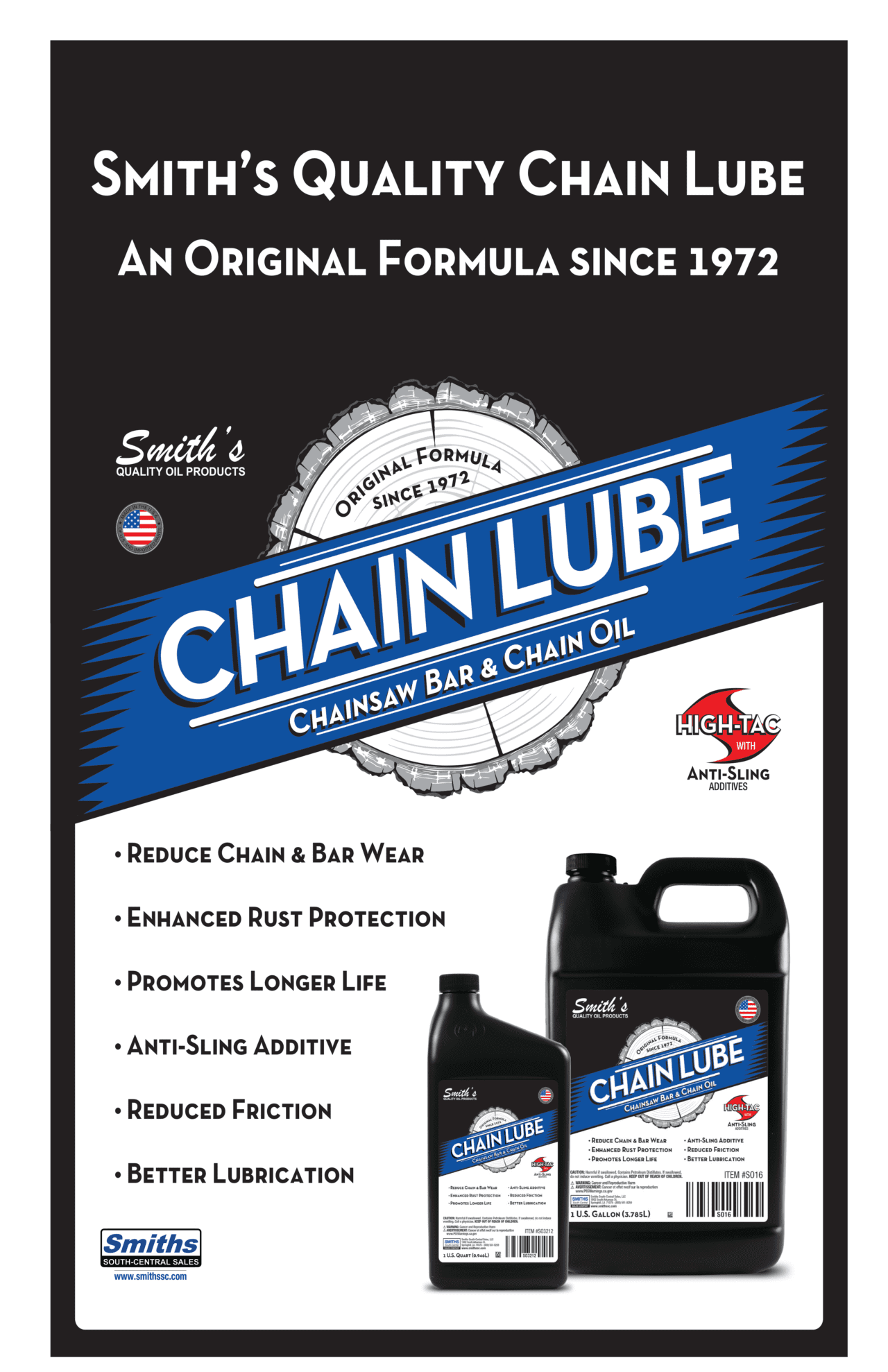 Smiths Chain Lube - Smiths South-Central Sales